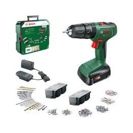 Bosch Akku-Schlagbohrschrauber EasyImpact 18V-40 + SystemBox gr&uuml;n/schwarz, Li-Ionen Akku 1,5Ah, POWER FOR ALL ALLIANCE