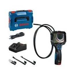Bosch Akku-Inspektionskamera GIC 12V-5-27 C Professional, 12Volt blau/schwarz, Li-Ionen Akku 2,0Ah, in L-BOXX
