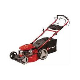 Einhell Benzin-Rasenm&auml;her GC-PM 46 SM HW-E Li rot/schwarz, mit Hinterradantrieb, E-Starter mit Power X-Change Li-Ionen Akku 2Ah