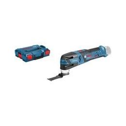 Bosch Akku-Multi-Cutter GOP 12V-28 Professional, Multifunktions-Werkzeug blau/schwarz, ohne Akku und Ladeger&auml;t, L-BOXX