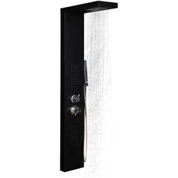 Home Deluxe Duschpaneel Cascata black