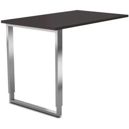 Kerkmann Anbautisch höhenverstellbar Yukon anthrazit rechteckig 100,0 x 80,0 x 68,0 - 82,0 cm