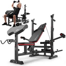 Hop-Sport Multifunktions Hantelbank HS-1075 Kraftstation Trainingsbank Fitnessstation
