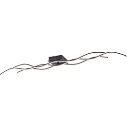 WAVE Leuchten Direkt Deckenleuchte, schwarz 2xLED-Board 12W, 1xLED-Board 16W 3000K Innenleuchte, IP2016020