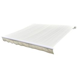 vidaXL Markisenbespannung Canvas Creme 450x300 cm