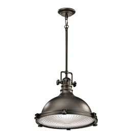 Elstead Hatteras Bay Hängeleuchte E27 50cm Ältere Bronze