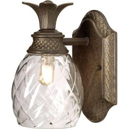 Elstead Plantation LED Wandleuchte G9 Perle Bronze IP44