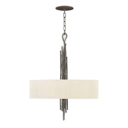 Elstead Spyre Hängeleuchte E14 6-fach Metallische, matte Bronze