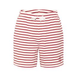 Cream Shorts 'CRSin' Damen Gr&ouml;&szlig;e 34 rot / wei&szlig;