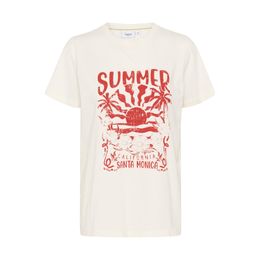 Saint Tropez T-Shirt 'KuviSZ' Damen Gr&ouml;&szlig;e XXL rot / wei&szlig;