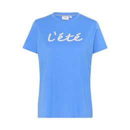 Saint Tropez T-Shirt 'KortneaSZ' Damen Gr&ouml;&szlig;e S blau / wei&szlig;