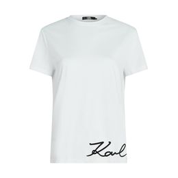 K by KARL LAGERFELD Karl Lagerfeld Shirt Damen Gr&ouml;&szlig;e S schwarz / wei&szlig;