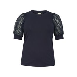Kaffe Curve T-Shirt 'KCtana' Damen Gr&ouml;&szlig;e 5XL/6XL marine