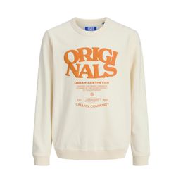 Jack & Jones Jack & Jones Junior Sweatshirt Jungen Gr&ouml;&szlig;e 152 ecru / mandarine