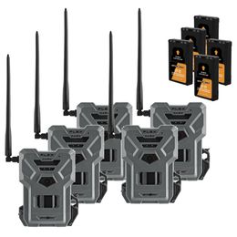 SPYPOINT FLEX-DARK Wildkamera 5er Pack + 5x LIT22 Akku