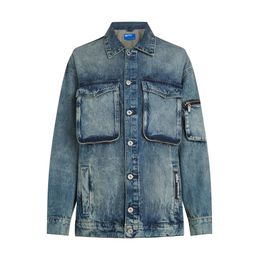KARL LAGERFELD JEANS Jacke Damen Gr&ouml;&szlig;e XL blue denim
