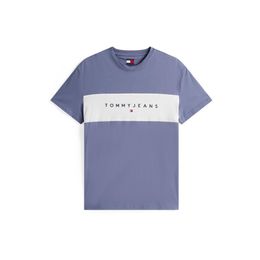Tommy Jeans T-Shirt Herren Gr&ouml;&szlig;e XXL navy / taubenblau / wei&szlig;