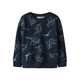 name it Sweatshirt 'NMMVARON' Jungen Gr&ouml;&szlig;e 92 saphir / hellblau