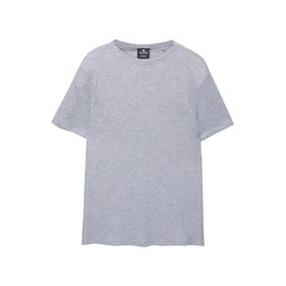 Pull&Bear Pull&bear T-Shirt Herren Gr&ouml;&szlig;e XXL graumeliert