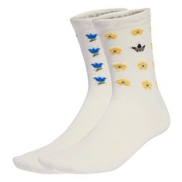adidas originals Socken 'adidas originals x Liberty London' Damen Gr&ouml;&szlig;e 46/48 blau / gelb / gr&uuml;n / wei&szlig;