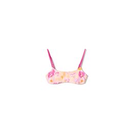 Bershka Bikinitop Damen Gr&ouml;&szlig;e 90 orchidee / pastellorange / pink / rosa