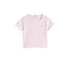 Tommy Hilfiger T-Shirt 'ESSENTIAL' M&auml;dchen Gr&ouml;&szlig;e 128 navy / ros&eacute; / rot / wei&szlig;