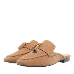 Coccinelle Slipper & Pantoletten - Coccinelle Beat Suede - Gr. 36 (EU) - in Beige - f&uuml;r Damen