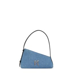 KARL LAGERFELD JEANS Schultertasche Damen Gr&ouml;&szlig;e One Size blau / schwarz / silber