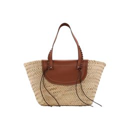 Mango Shopper 'Club' Damen Gr&ouml;&szlig;e One Size beige / braun