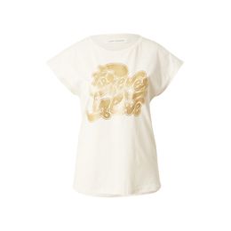 Sofie Schnoor T-Shirt 'NIKOLINE' Damen Gr&ouml;&szlig;e L gold / offwhite