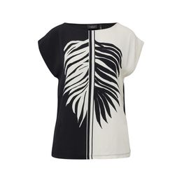 s.Oliver BLACK LABEL T-Shirt Damen Gr&ouml;&szlig;e XXXL schwarz / wei&szlig;