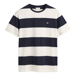 Gant T-Shirt Herren Gr&ouml;&szlig;e XS navy / wei&szlig;