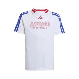 adidas Sportswear Funktionsshirt 'House Of Tiro' Jungen Gr&ouml;&szlig;e 128 blau / rot / wei&szlig;