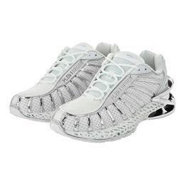 Plein Sport Low-Top Sneaker - Runner Sneaker Thunderstorm Genx - Gr. 46 (EU) - in Wei&szlig; - f&uuml;r Damen