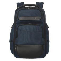 Targus Notebook-Rucksack »HeritageLuxe 15-16 BackPack« Blau Einziehbarer USB-C-Anschluss für das Aufladen unterwegs
