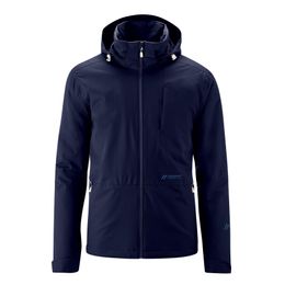 Maier Sports Herren Funktionsjacke "Clima Pro Therm M", blau, Gr. 58, 100% Polyester (recycelt), Jacken, Nachhaltig hergestellte Outdoorjacke