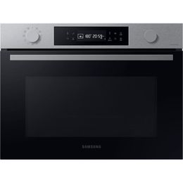 Samsung Backofen mit Mikrowelle NQ7500B »NQ5B4553FBS/U1« Dampfreinigung - Backofen mit Wasserdampf ganz ohne Chemie und WiFi silberfarben