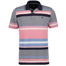 Ragman Poloshirt Himbeere-605 L L 2-Knopfleiste