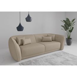 Sit & More Big-Sofa SIT & MORE, B:290cm H:86cm T:121cm, grau, 95%Polyester 5%Polyamid, Sofas, "Neapel"