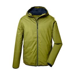 Killtec Outdoorjacke »KOS 258 MN JCKT« Wind- und wasserdichte, atmungsaktive Herrenjacke, packbar, PFAS-frei pistazie L L verschweißte Nähte, 100%...