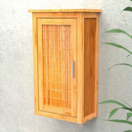 EISL&reg; H&auml;ngeschrank EISL, B:40cm H:70cm T:20cm, beige, Bambus, Badezimmer, Schr&auml;nke, "Bambus", Badezimmerschrank schmal f&uuml;r die Wand