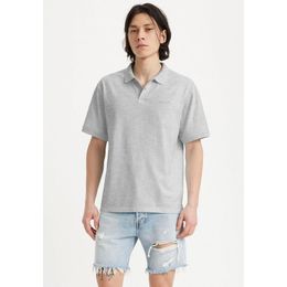 Levi's LEVI'S Poloshirt mit Logo-Stickerei MID TONE GREY HEATHE XXL XXL Kurzes Poloshirt von Levi's