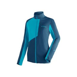 Maier Sports Fleecejacke »Purga Jacket« Damen Midlayer, Fleece mit aufgerauter Innenseite himmelblau 42 42 Integrierter NFC-Chip für leichteren...