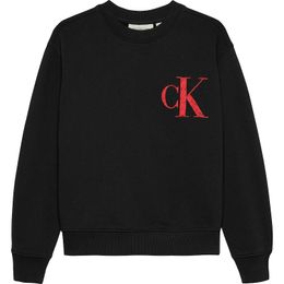 Calvin Klein Jeans Sweatshirt &raquo;BACK GRAPHIC TERRY CN&laquo;, f&uuml;r Kinder bis 16 Jahre, mit gro&szlig;em Druck Ck Black 6 (116) 6 (116) Sweatshirt von Calvin...