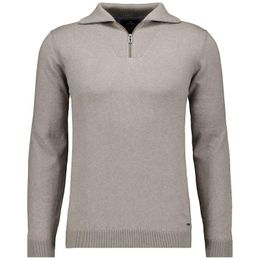 Ragman Rundhalspullover Taupe-850 48 48 Feinste Baumwollmischung mit Kaschmir