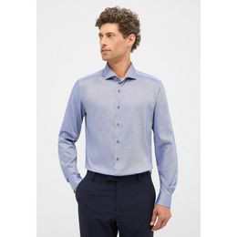 Eterna Herren Langarmhemd &raquo;SLIM FIT&laquo; EASY IRON (b&uuml;gelleicht) blau 38, Normalgr&ouml;&szlig;en