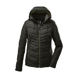 Killtec Steppjacke »KOW 149 WMN QLTD JCKT« Wasser- und windabweisend, atmungsaktiv, abnehmbare Kapuze olivgrün 44 44 Jacke in Daunenoptik mit...