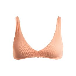 Roxy Triangel-Bikini-Top »Rib Love The Oceana V« Salmon L - Cup B Cup B L Stoff: Weicher, robuster, ,...