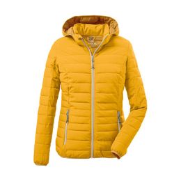 G.I.G.A. by Killtec G.I.G.A. DX BY KILLTEC Steppjacke »Uyaka« Leichte, wasserabweisende Damenjacke mit abzippbarer Kapuze gelb 36 36 Damen Funktionsjacke mit...