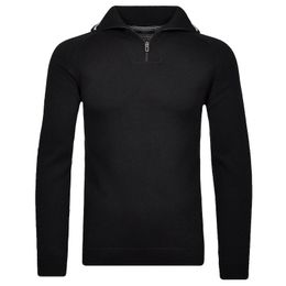 Ragman Troyer Schwarz 50 50 Troyer-Pullover